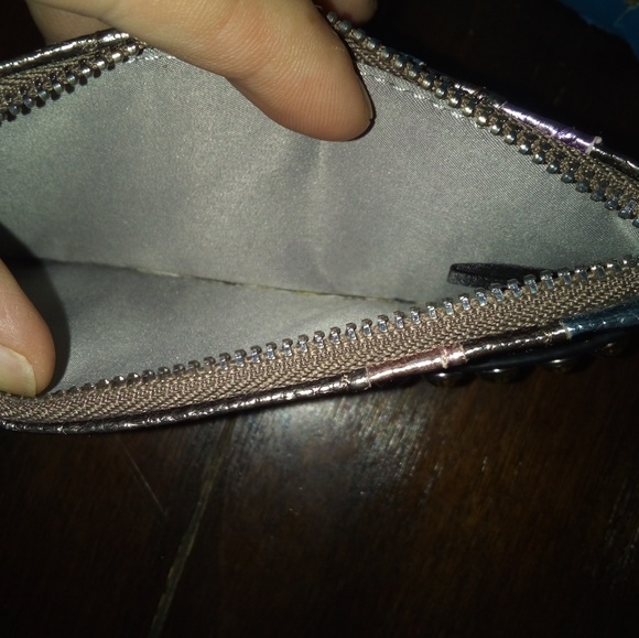 card holder | Accessories | Nwot Beautiful Multi Shimmery Colored Card ...